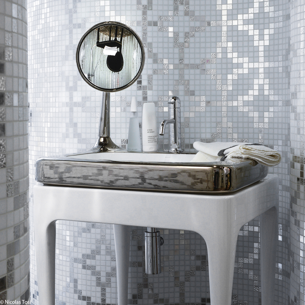 lavabo design - Elle Décoration