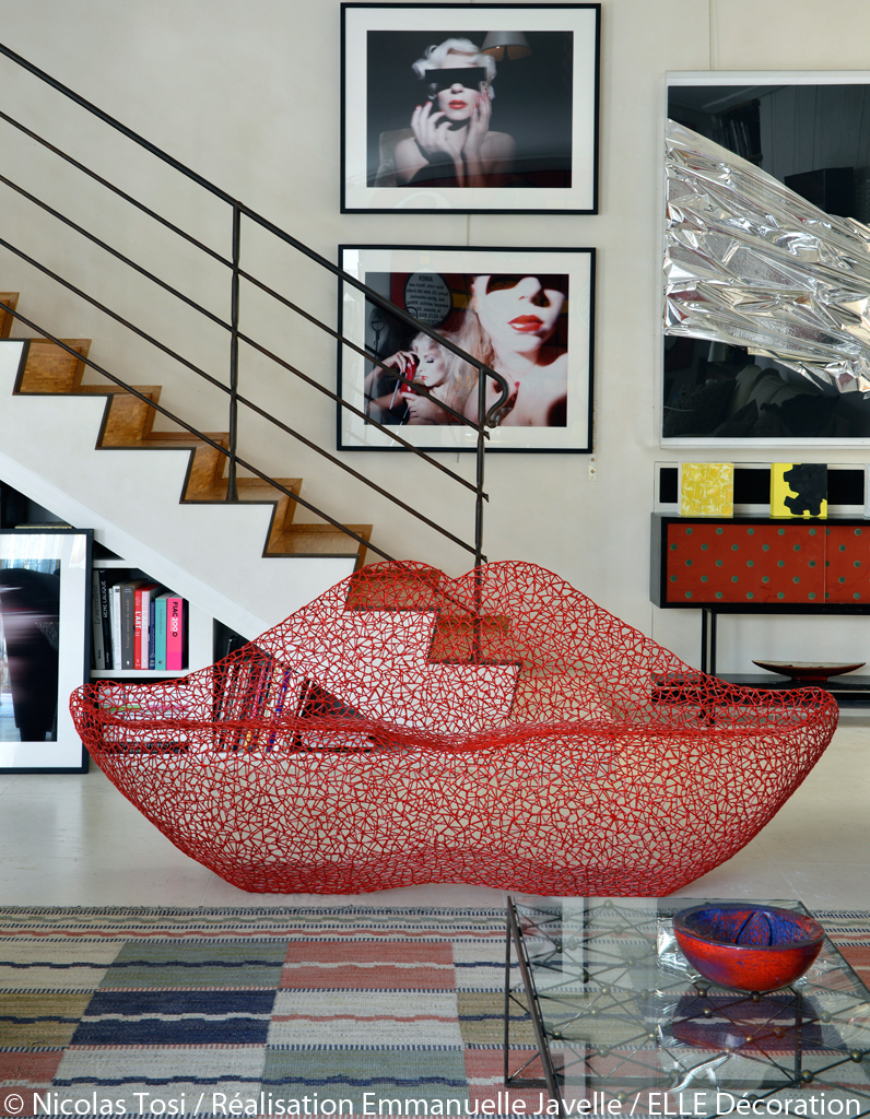 Inspiration rouge : nos images et adresses préférées - Elle Décoration