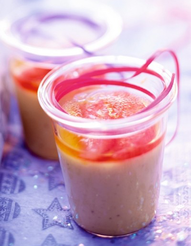 Bavarois au pamplemousse rose - 20 desserts pour étonner - Elle à Table