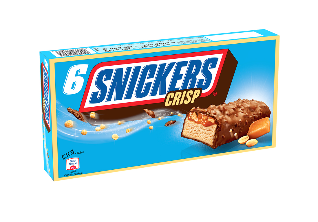Glace, Snickers - Les nouvelles glaces de l’été 2020 sont renversantes ...
