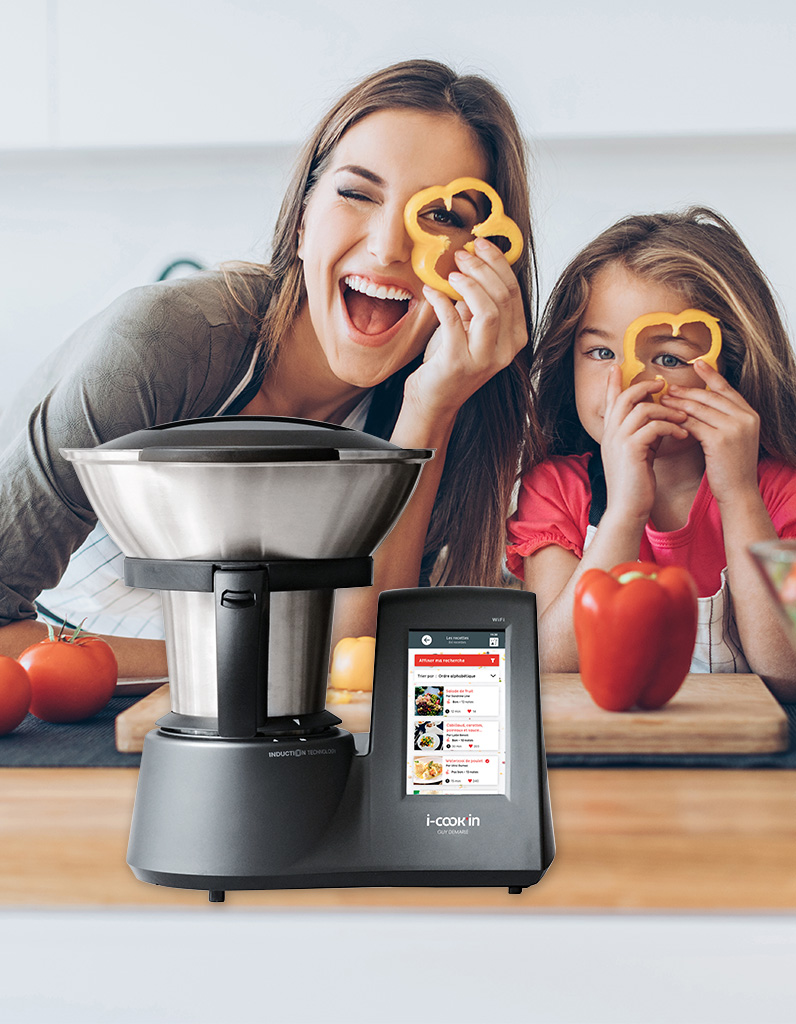 Votre robot de cuisine connecté i-Cook'In - Elle à Table