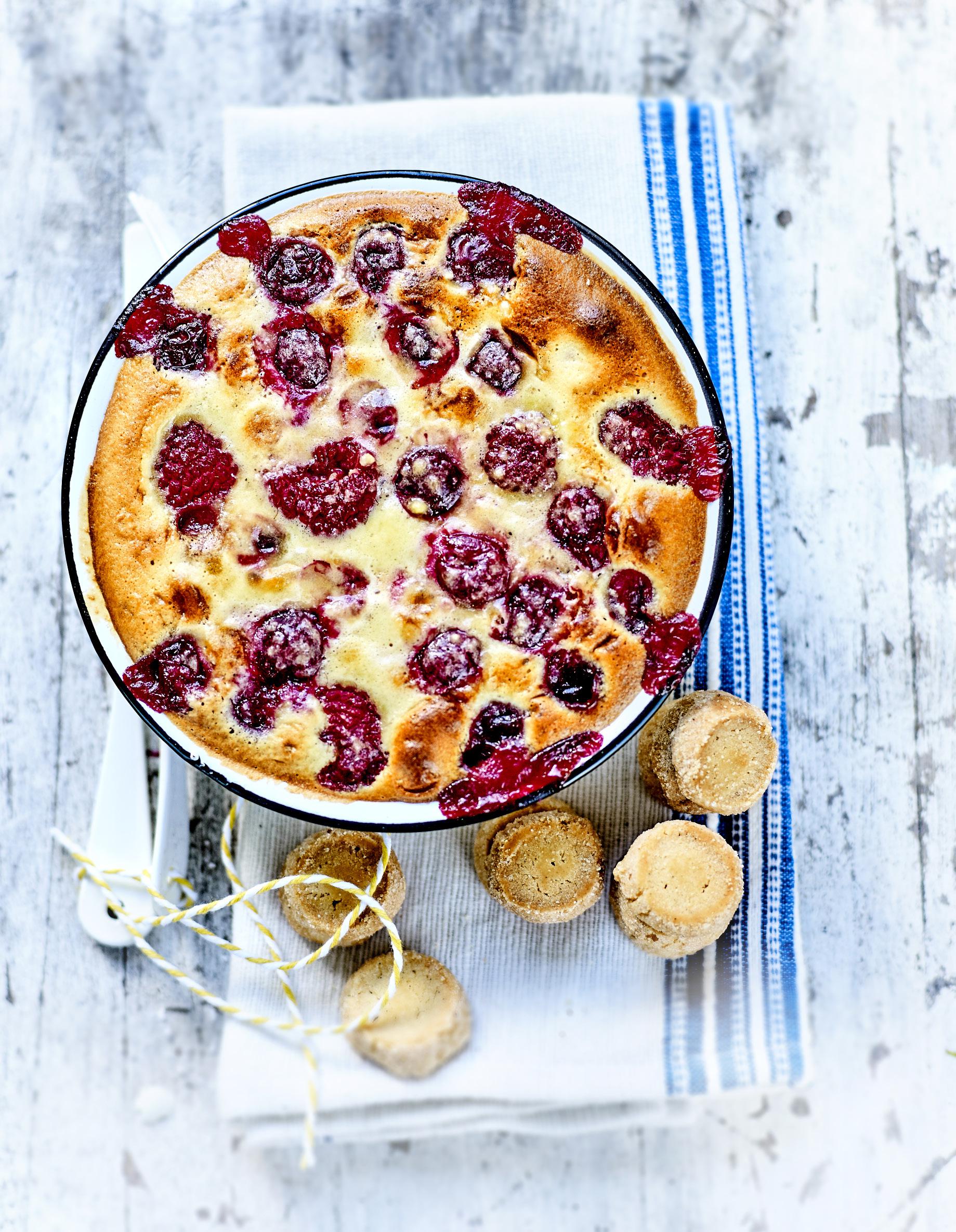 Flan de fruits rouges et diamants pour 6 personnes - Recettes Elle à Table
