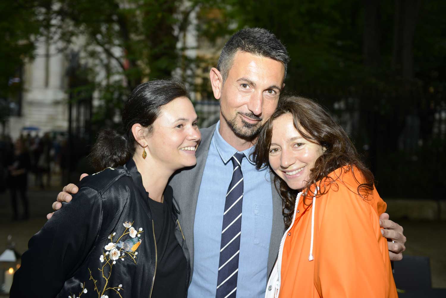 Nathalie Dupuis (ELLE), Guillaume Robert (Ed Flammarion) et Marion ...