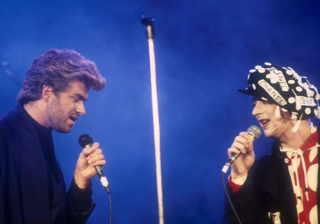Avec Boy George - Rétro : les plus belles amitiés de George Michael - Elle