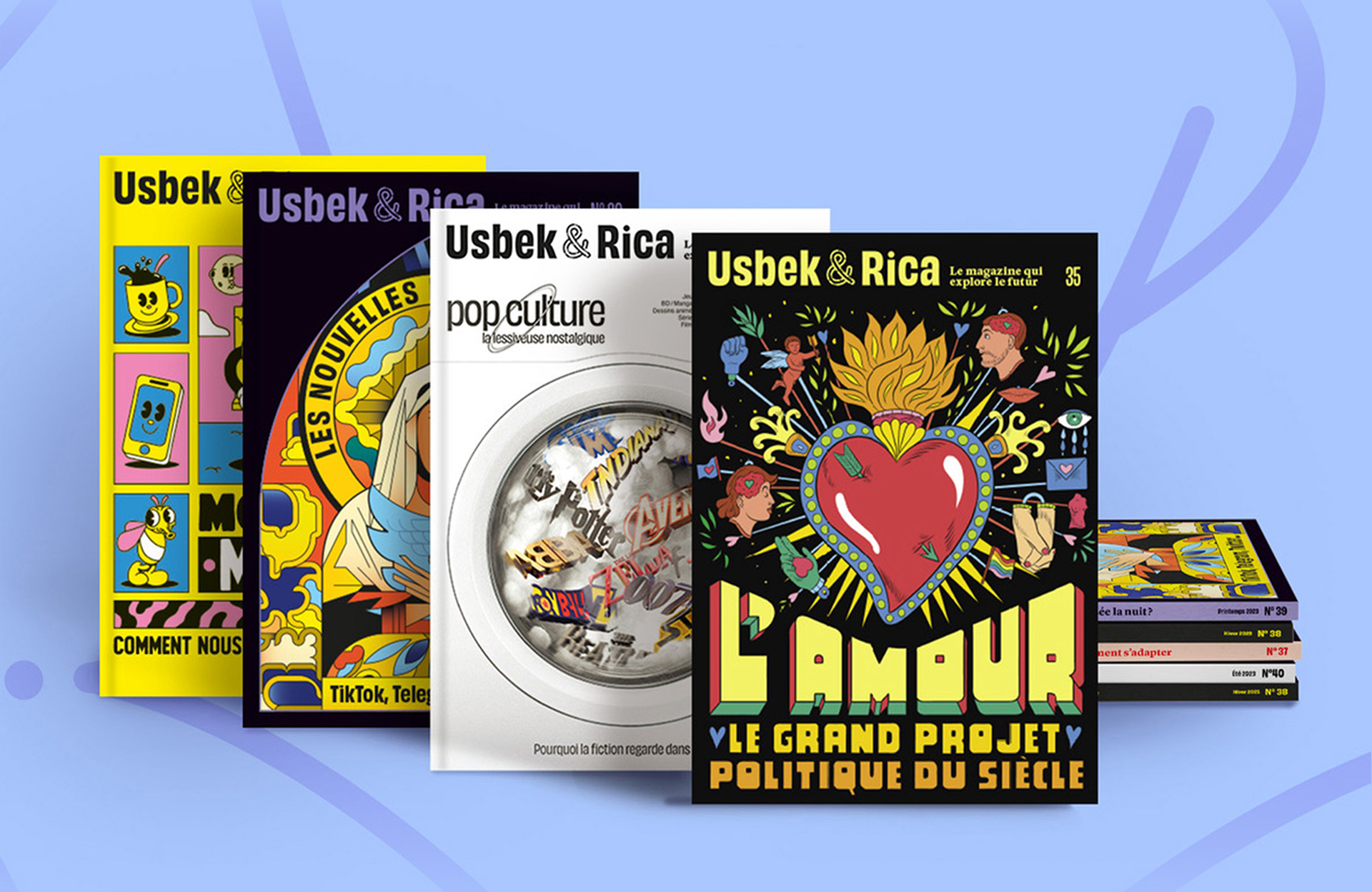 Gagnez un abonnement au magazine Usbek & Rica - Elle