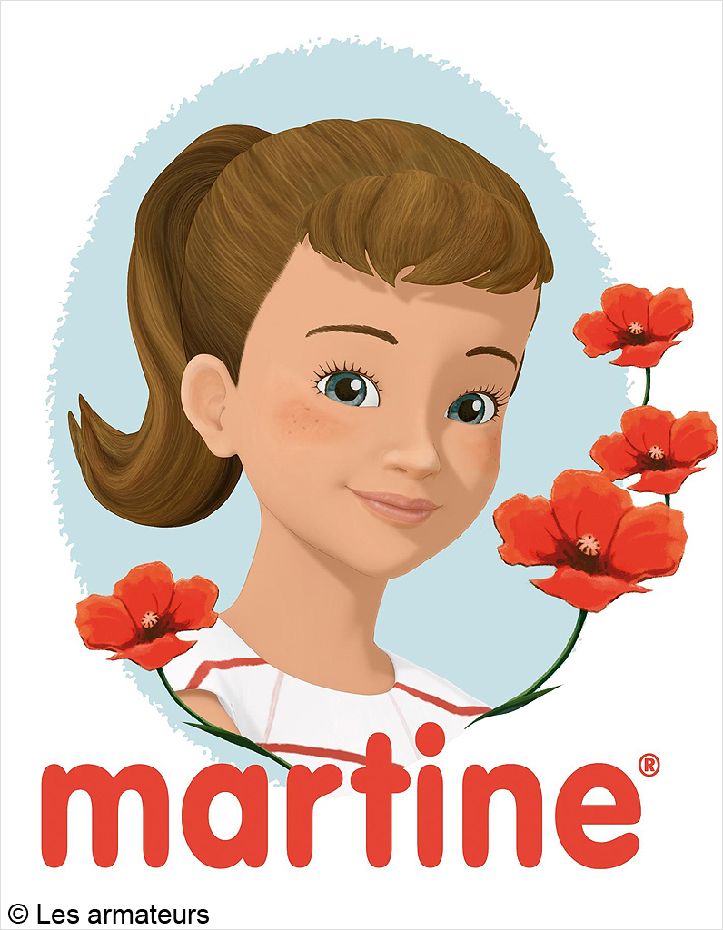 « Martine » à la télévision - Elle