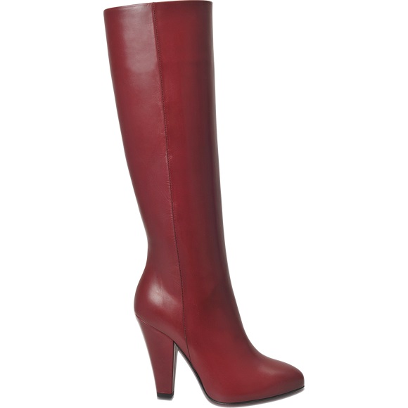 Bottes rouges à talons coniques Sonia Rykiel - Bottez en rouge ! - Elle