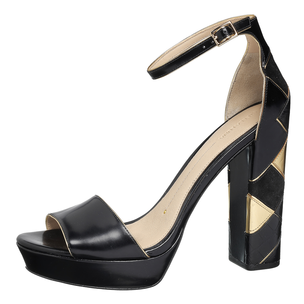 Sandales à plateau bicolores - 16 paires de sandales à plateau pour ...