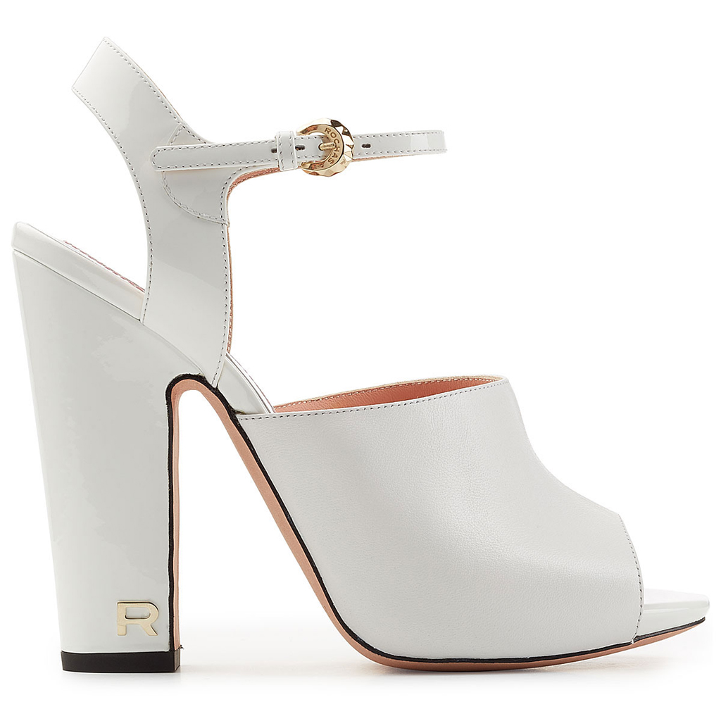 Sandales à plateau blanches - 16 paires de sandales à plateau pour ...