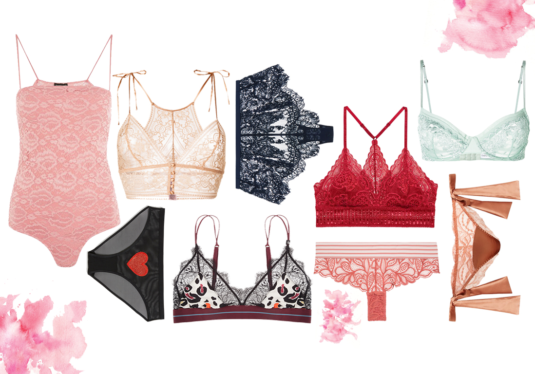 Lingerie Dentelle On Ose La Lingerie En Dentelle Colorée Elle