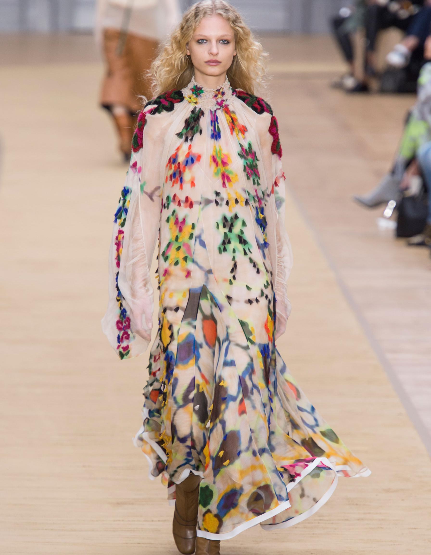 Défilé Chloé Prêt à Porter Automne Hiver 2016 2017 Paris Elle