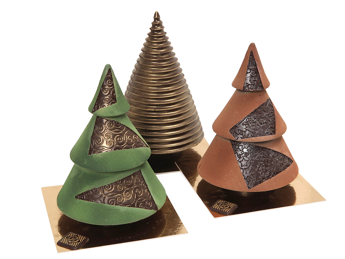 Sapin chocolat, L’Atelier du chocolat de Bayonne - 22 sapins d ...