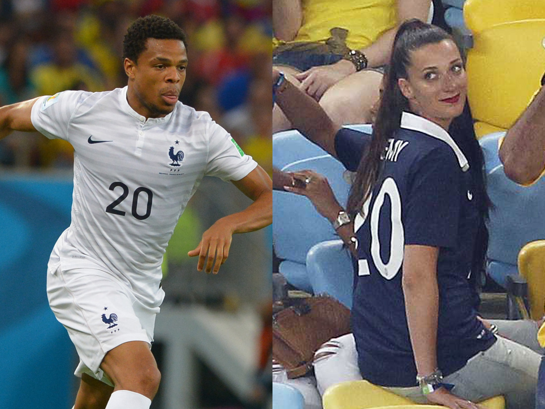 Loïc Remy et Fanny - Brésil 2014 : qui sont les femmes des footballeurs ...