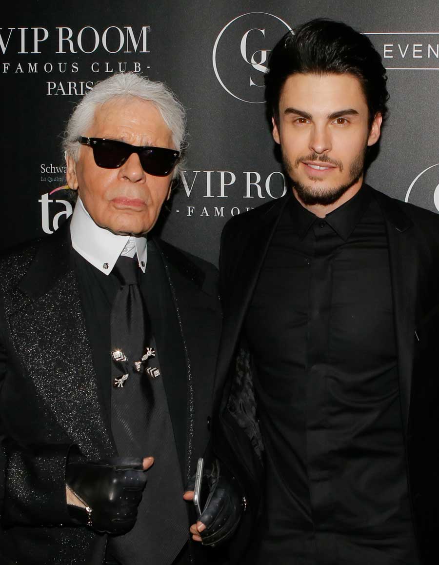 Karl Lagerfeld - Baptiste Giabiconi pleure la disparition de son « père ... Karl Lagerfeld - Baptiste Giabiconi pleure la disparition de son « père ...