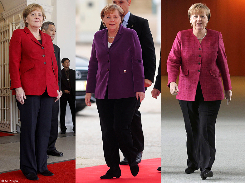 Mode femme politique look decryptage angela merkel - Mode in power : le ...