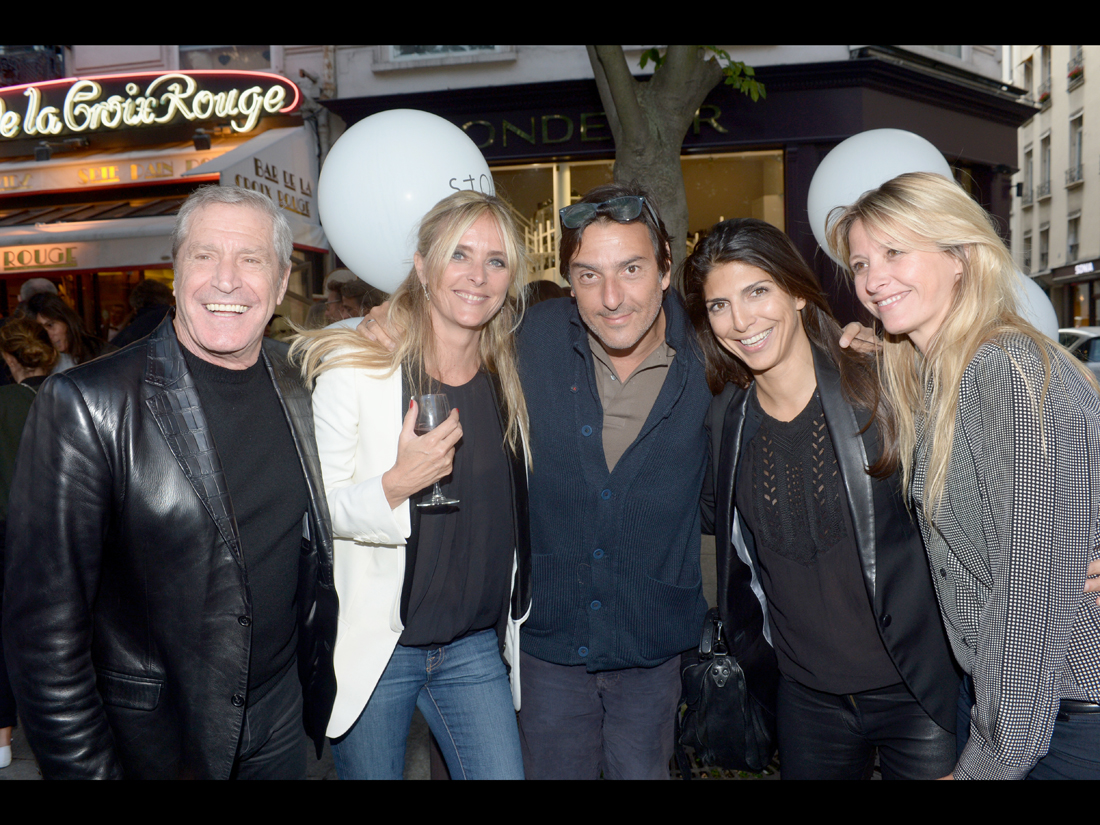 Jean Claude Darmon, Marie Poniatowski, Yvan Attal, Hoda Roche et Sarah ...