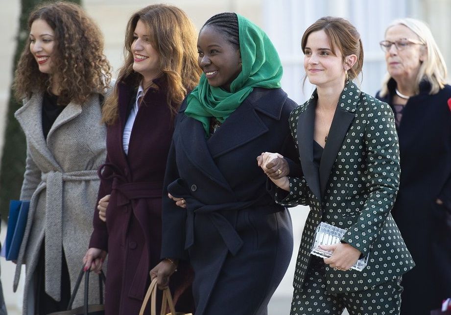 Emma Watson, Brigitte Macron, les prix Nobel de la Paix réunis pour ...