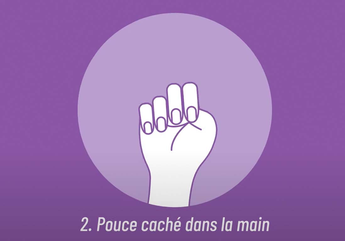 Violences contre les femmes : ce signe de la main peut sauver des vies ...